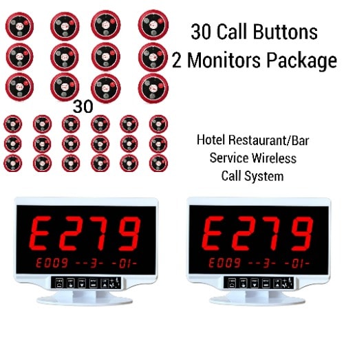 Caleocom Wireless Call System 30 Buttons - 2 Monitor Pack | Konga ...