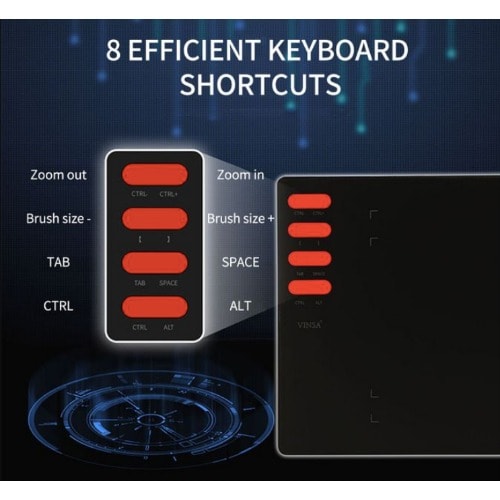 T505 7.6x5.6in Graphics Drawing Tablet | Konga Online Shopping