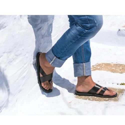 Male Black Pin Slippers | Konga Online Shopping