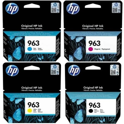 Hp Ink Cartidge 963 Combo Pack - Black - Yellow - Magenta - Cyan ...