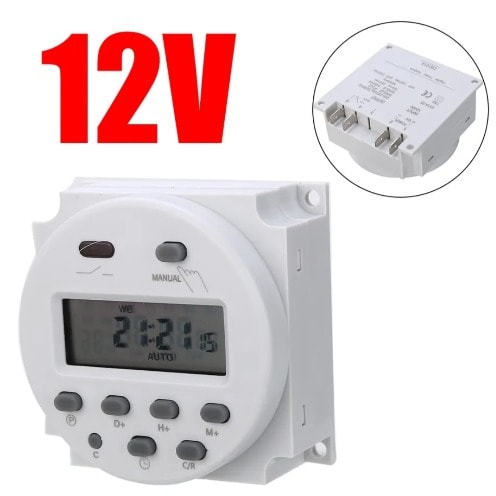 Timer Switch Relay Automatic Dc 12v 16a | 6073733 | Konga Online Shopping