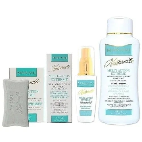 Makari Naturalle Multi-action Extreme Lightening Beauty Set-lotion ...