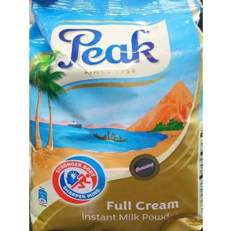 Peak Full Cream Instant Milk Powder - 360g Refill - 1 Sachet | 5791248 ...