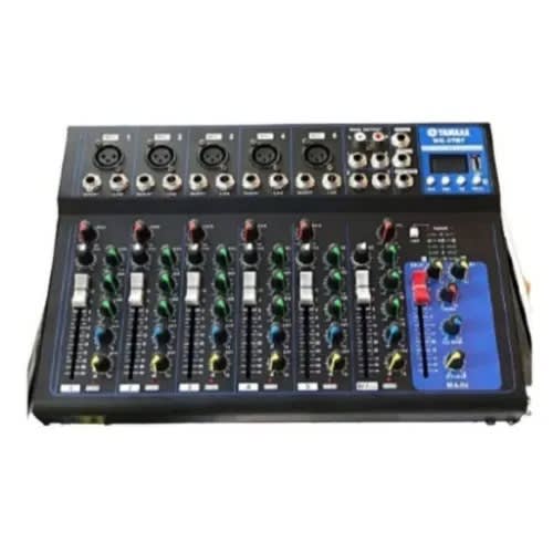 Yamaha 7 Channel Audio Mixer With Bluetooth + USB & Phantom Power Light ...