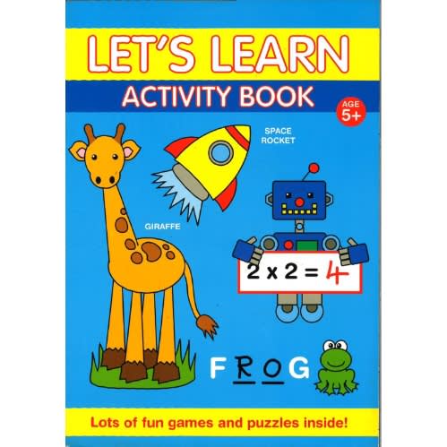 Alligator Books Let's Learn - Activity Book, Blue | Konga Online Shopping