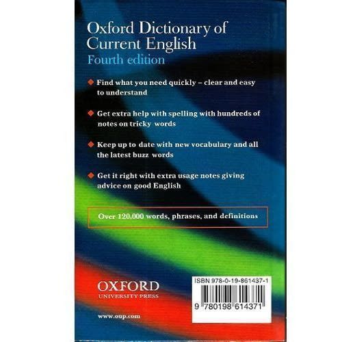 Oxford Dictionary Of Current English | Konga Online Shopping