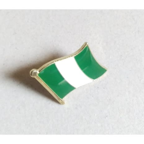 Nigerian Flag Shape Lapel Pin | Konga Online Shopping