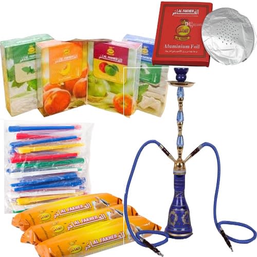 Shisha Time Double Hose Shisha Pot With Complete Accessories | Konga ...