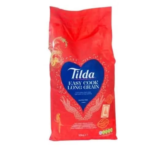 Tilda Easy Cook Long Grain Rice 10kg | Konga Online Shopping