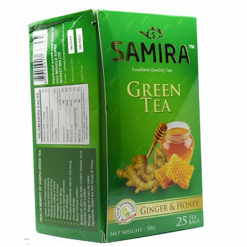Samira Green Tea With Ginger & Honey- 25 Tea Bags | 6248598 | Konga ...