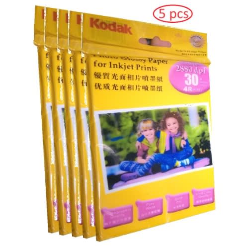 Kodak Photo Glossy Paper 4r Size -30pcs X 5pcs | 6279381 | Konga Online ...