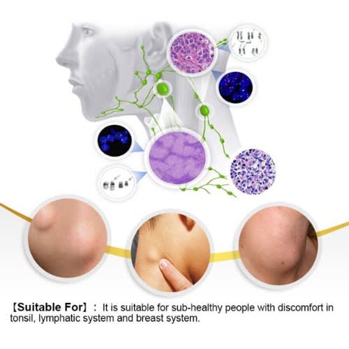 Lymphatic Detox Patch Anti-swelling Herbal Stickers Pain Relief - 6pcs ...