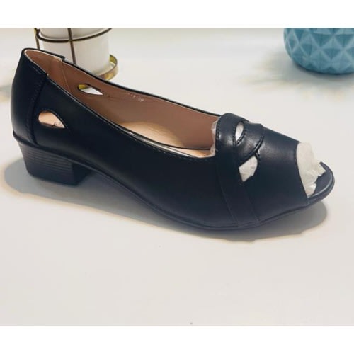 Mid Heel Open Toes Women Shoe - Black | 6340425 | Konga Online Shopping