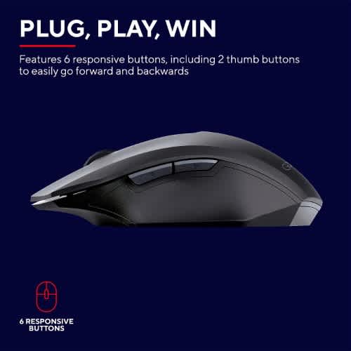 Trust Gaming Gxt 115 Macci Wireless Gaming Mouse - Mice 2400 Dpi ...
