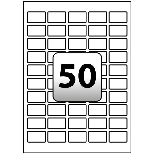 Self-adhesive A4 Barcode/label Paper - 50 Labels/sheet | 6056383 ...