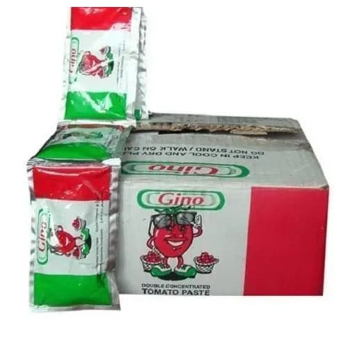 Gino Tomato Paste - Carton - 50 Sachet | Konga Online Shopping
