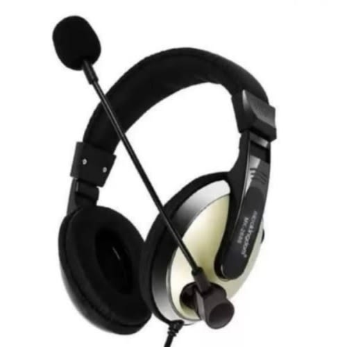 Mk-2688 Pc And Noise Cancellation Headset With Mic For Voice Call And ...