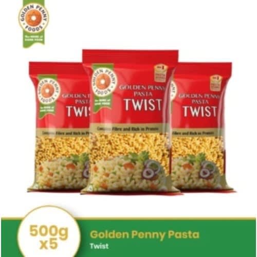 Golden Penny Pasta Twist - 500g X 5 | 6412436 | Konga Online Shopping