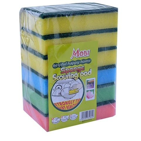Sponge Scourers - Pack Of 6 | 2222598 | Konga Online Shopping