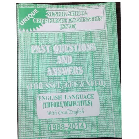 Ssce Past Question And Answer | English Language | 1272893 | Konga ...