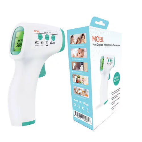 Mobil Mobi Non-contact Instant Reading Infrared Body Thermometer ...