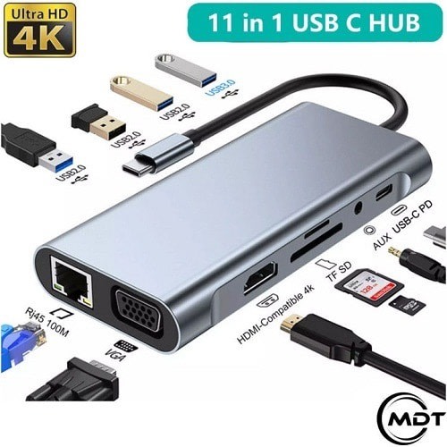USB C 11 In 1 Adapter For Macbook And Laptops | Konga Online Shopping