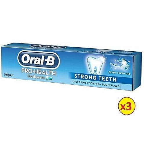Oral B Strong Teeth Toothpaste - 140g - Pack Of 3 | Konga Online Shopping