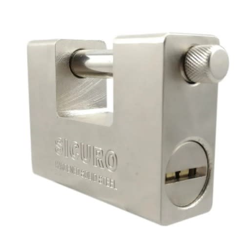 Fss Anti - Theft Armoured Padlock Rectangular 5 Keys Padlock- | 6467260 ...