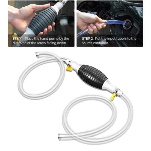 Hand Pump Portable Manual Car Fuel Transfer Pump For Gas Gasoline - 1pc ...