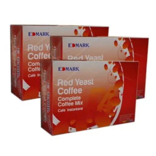 Edmark Red Yeast Coffee - 20 Satchets X 20g - Pack Of 3 | 6545300 | Konga Online Shopping