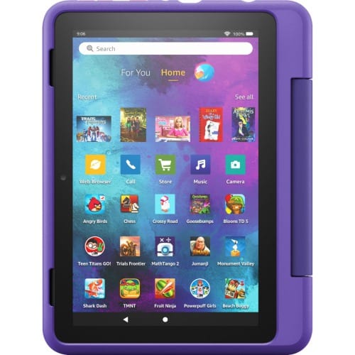 Amazon Fire Hd 10 Kids Pro 6+ Educational Tablet - 32GB - Purple ...