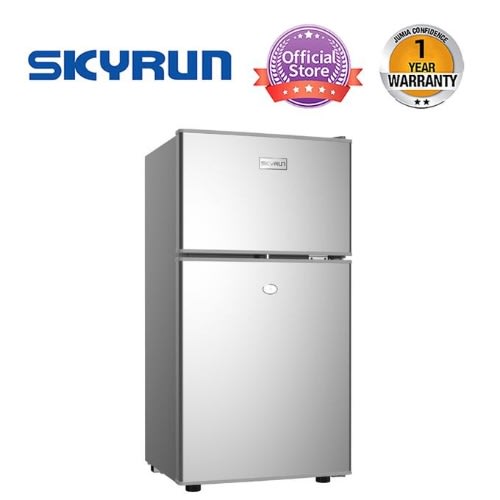 Skyrun Double Door Top Mount Fridge - 70L | 5728323 | Konga Online Shopping