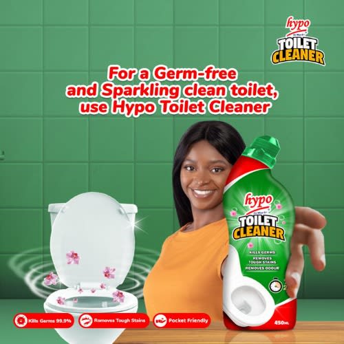 Hypo Toilet Cleaner - 725ml X 3 | Konga Online Shopping