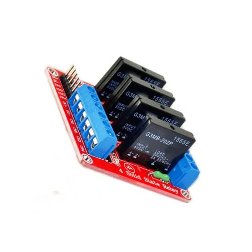 Arduino 4 Channel Ssr Solid State Relay High Level Trigger | Konga ...