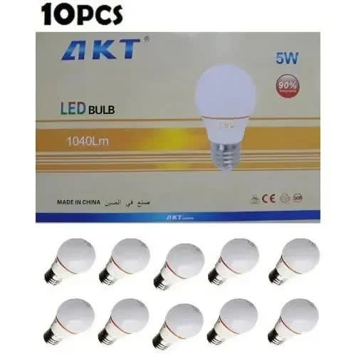 AKT Led Bulb Super Brightness - 5W - 10 Pieces - Screw | Konga Online ...