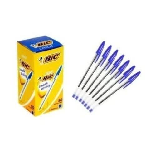 BIC Biro Blue -50 Pieces In A Pack | Konga Online Shopping