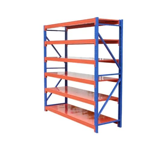 A&S 6-step Heavy Duty Butterfly Hole Warehouse Storage Rack | 6268049 ...