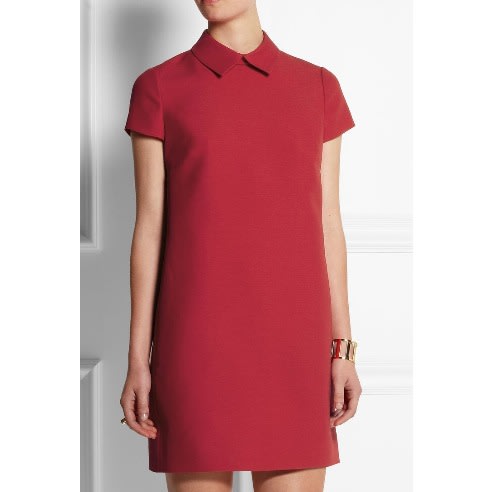 Women's Collar Shift Dress - Wine | 6174688 | Konga Online Shopping