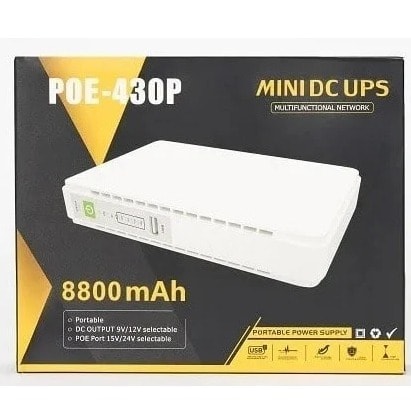 Dc Mini Ups For Wifi Router Mini Dc Ups Poe Mini Ups Output 9v 12v 15v 24v | 6487552 | Konga ...