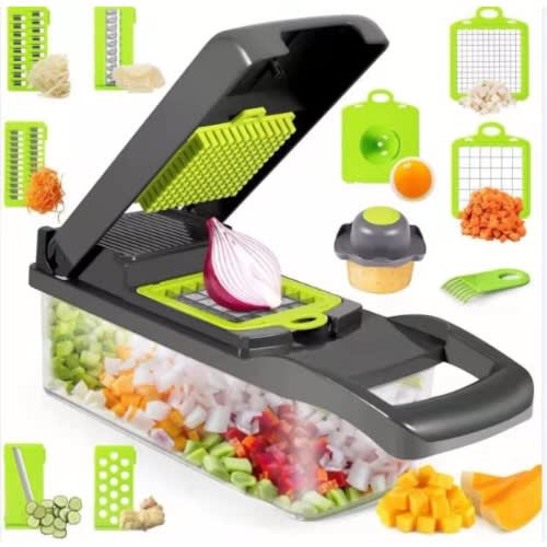 Multifunctional Vegetable (veggie) Cutter - 14pcs | 6063973 | Konga ...