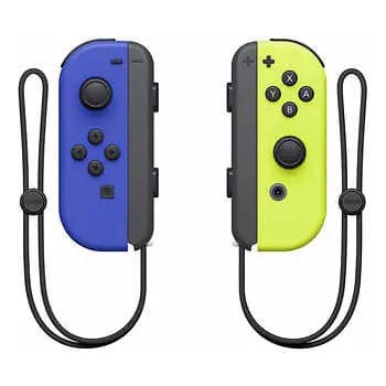 Nintendo Switch Controllers Joy-con L/R Gamepad With Strap - Blue And ...