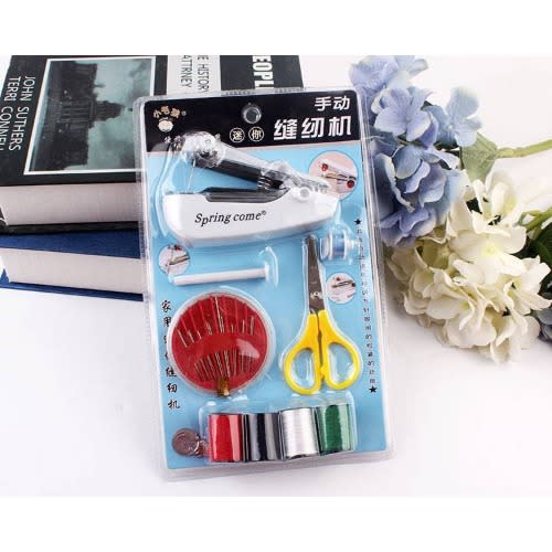 Spring Come Mini Sewing Machine Coil Scissors Set - White | Konga ...