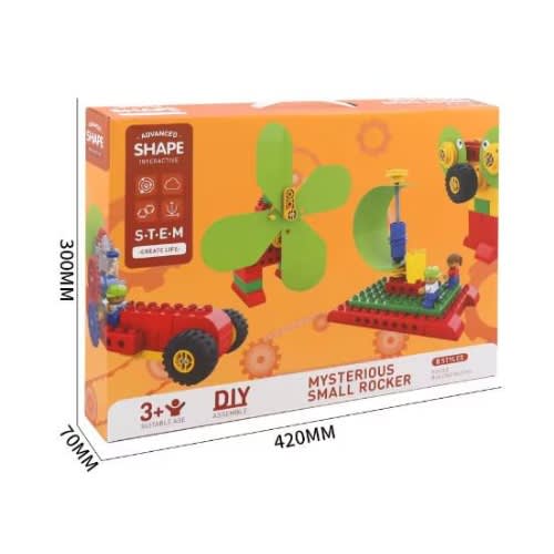 Diy Mysterious Small Rocker - Advanced Shape Stem Puzzle Building ...