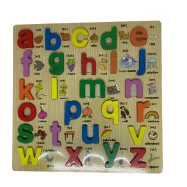 Lower Case Wooden English Alphabet Puzzle For Kids | 6828993 | Konga ...