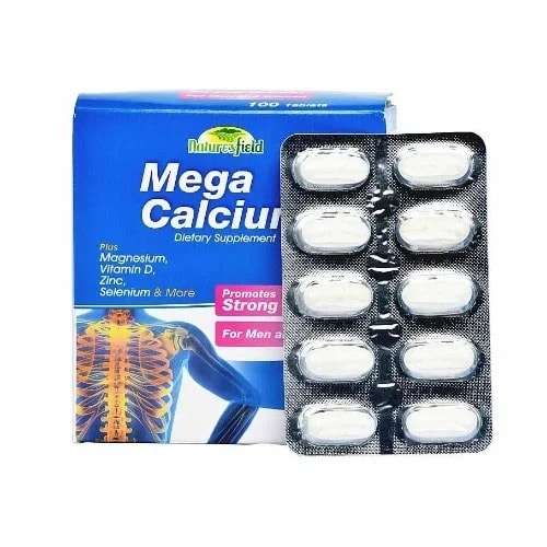 Nature's Field Mega Calcium – 100 Tablets | 6026398 | Konga Online Shopping