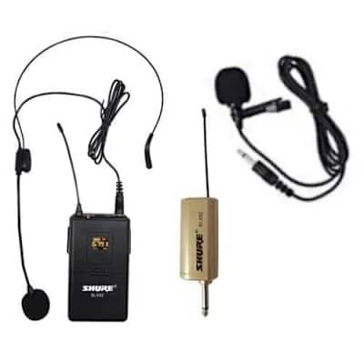 SHURE Clip Neck Lavalier Lapel Wireless Microphone And Headset ...