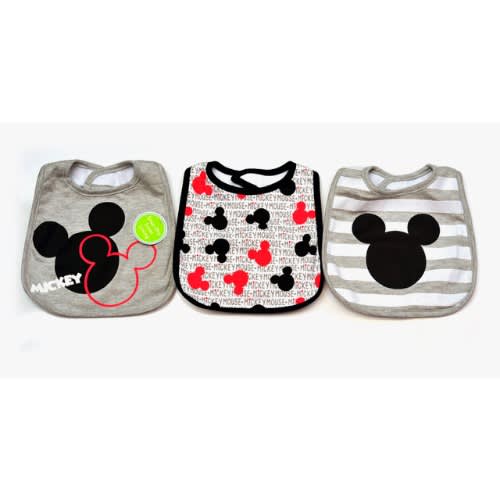 Disney Mickey Mouse Stay Dry Soak Free Baby Boy Bibs - 3pks | Konga ...