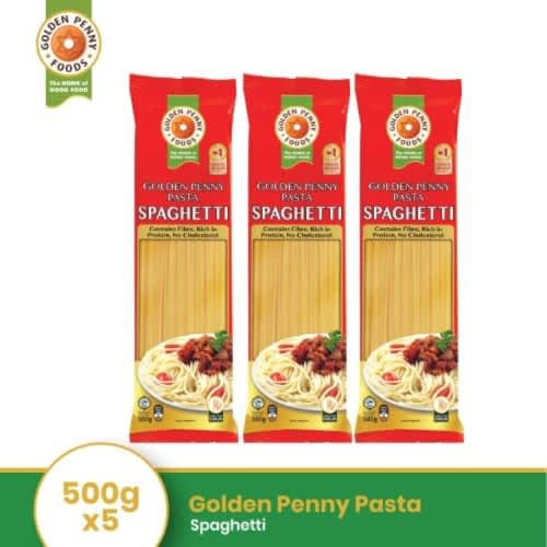 Golden Penny Spaghetti 500g X 5 | Konga Online Shopping