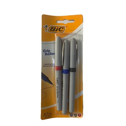 Bic Roller Grip Pens -3Pieces | Konga Online Shopping