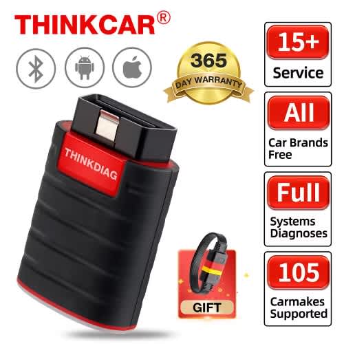 Thinkcar Thinkdiag Mini Obd2 Diagnostic Bluetooth Scanner With Obd2 ...